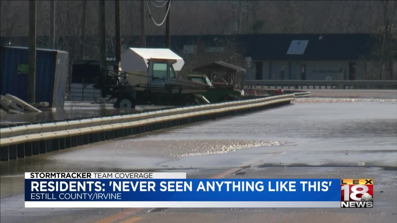 River still rising in Estill County