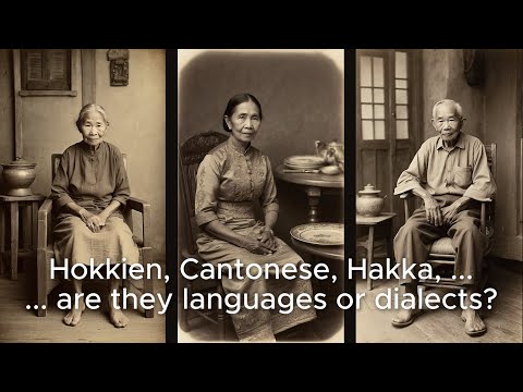 Hokkien, Cantonese, Hakka – are they languages or dialects? | weehingthong
