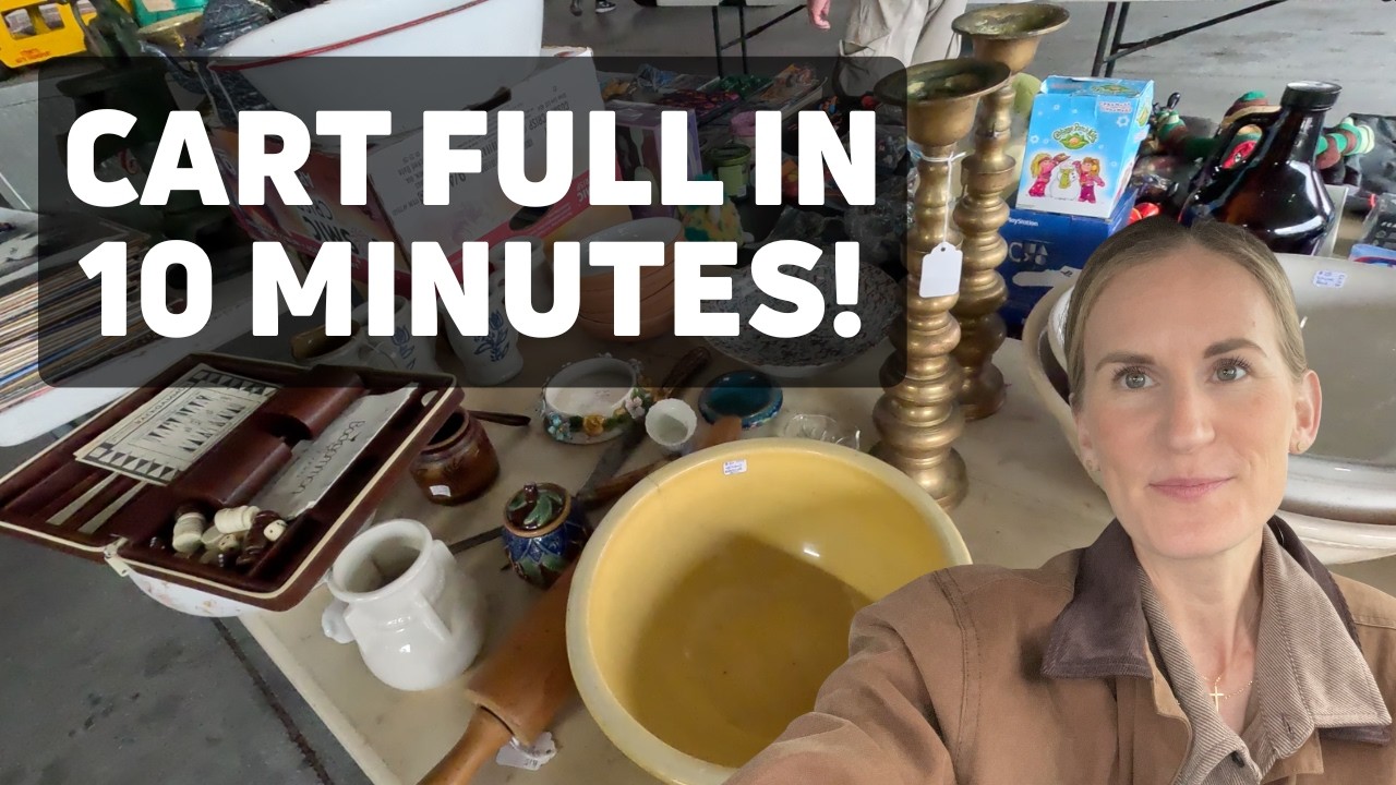 My Cart Was Full in 10 Minutes at This Flea Market