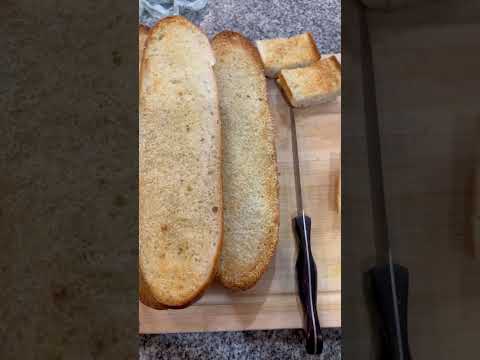 🥖French Bread Toasted Cheesy 🥰#Bread #love #frenchbread #toast