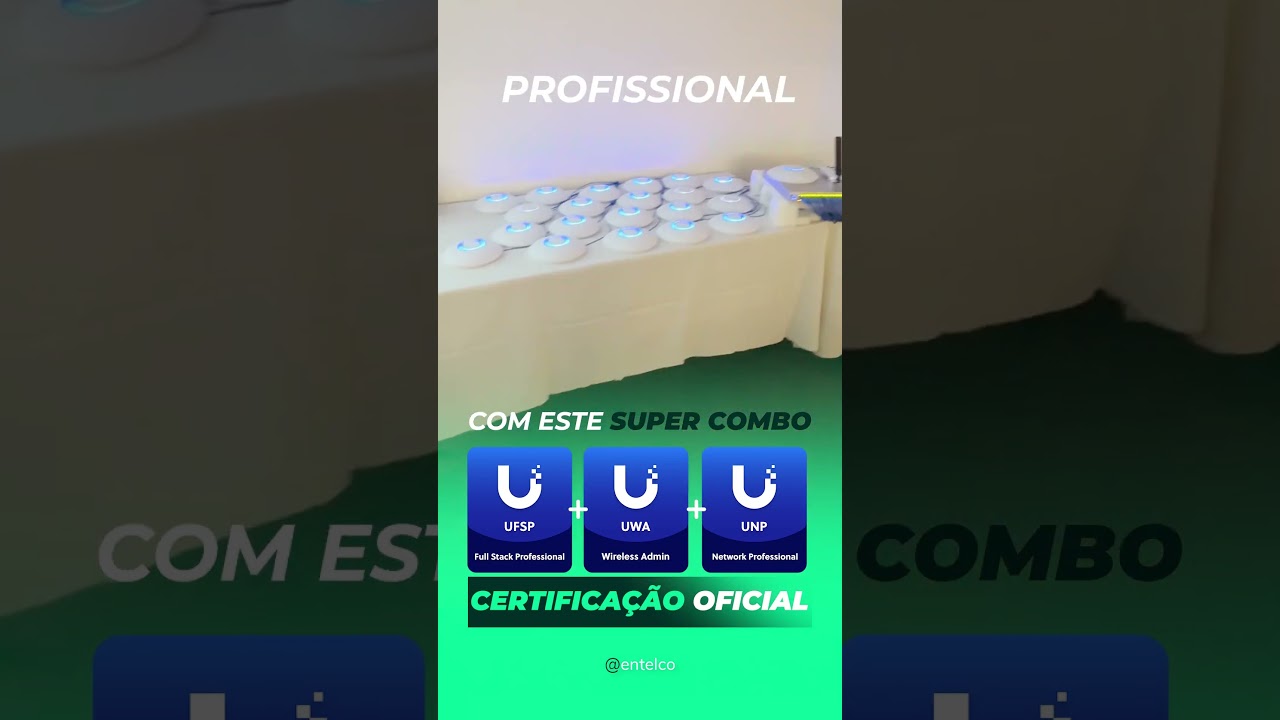 Torne-se um Especialista Wi-Fi UWA UniFi - COMBO OFICIAL UFSP + UNP + UWA.