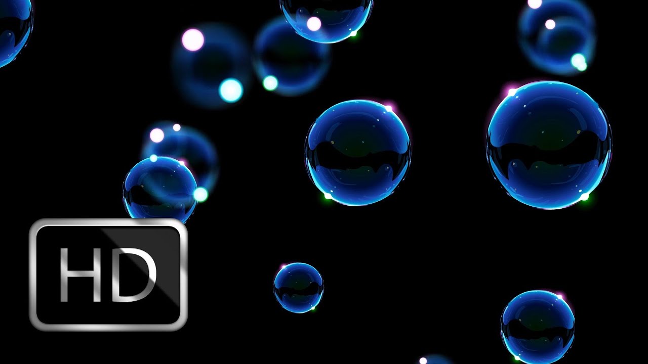 Soap Bubbles Background Video in Full HD 1920x1080p | Beautiful Bubbles Animation for Fun & Creative