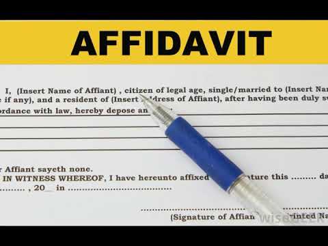 What Happens if I Lie on a Sworn Affidavit