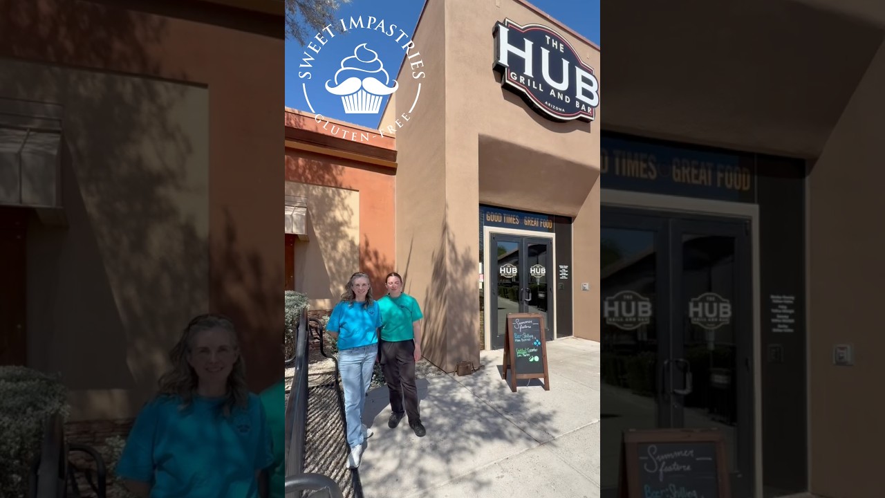 Sweet Impastries Gluten-Free Visits The Hub Bar & Grill | Gluten-Free Menu Tour in Gilbert, AZ