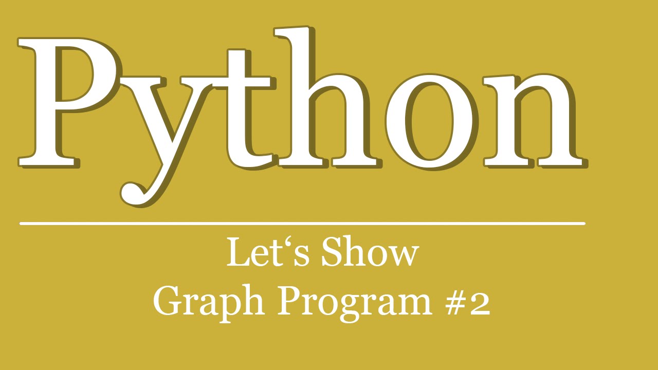 Let's Show #87 - Python Tutorial - Graph Programm erstellen #2 | pyqtgraph | pyqt | set antialiasing
