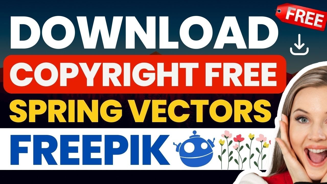 How To Download Copyright Free Spring Vectors