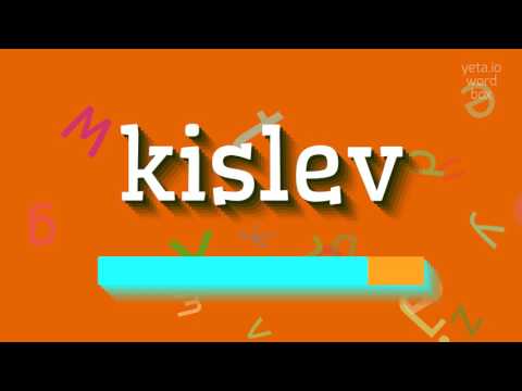 KISLEV - HOW TO PRONOUNCE KISLEV? #kislev