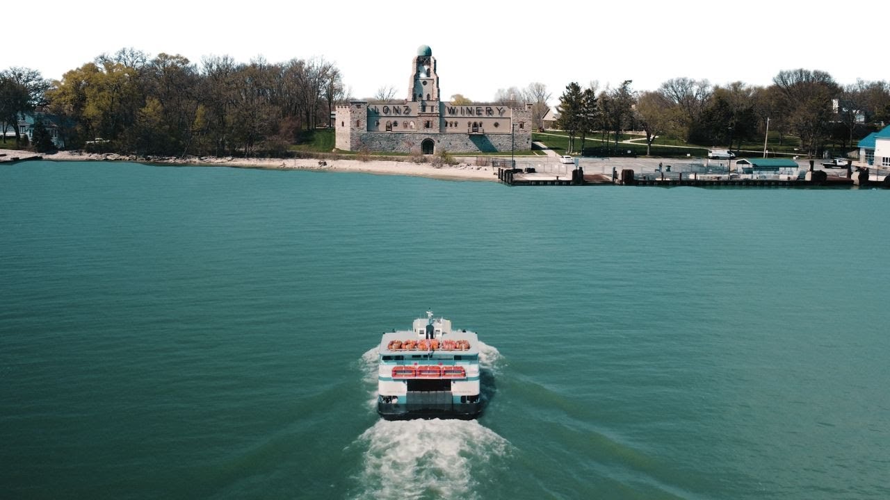 The Historic Lonz Winery on Middle Bass Island | Aerial Drone Footage | Lake Erie Islands | Midstory
