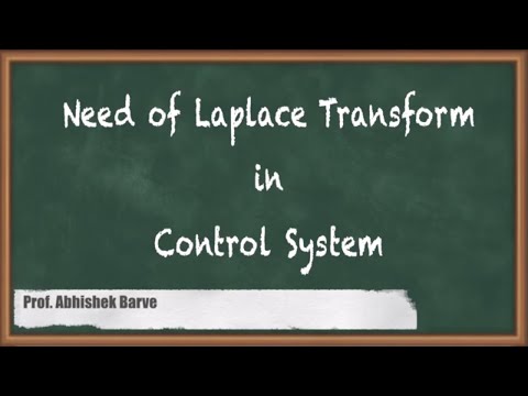 Essential Concepts: Laplace Transform In Control System (GATE) Video Lecture - Control System ...