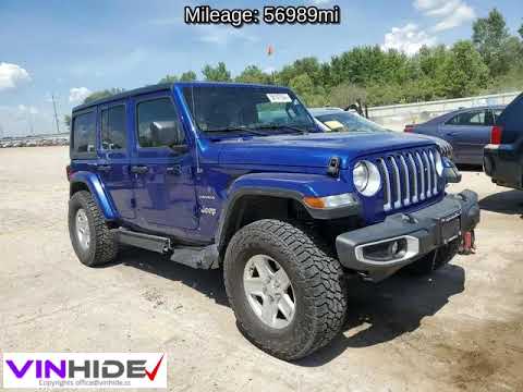 VIN: 1C4HJXEN1LW221380 - 2020 Jeep Wrangler- Sahara