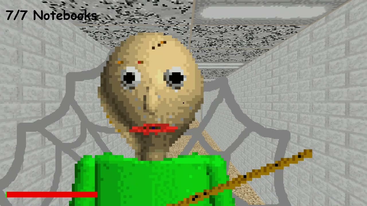 Playing Baldi's Basic With SUPER POWERS Version 1.3.2