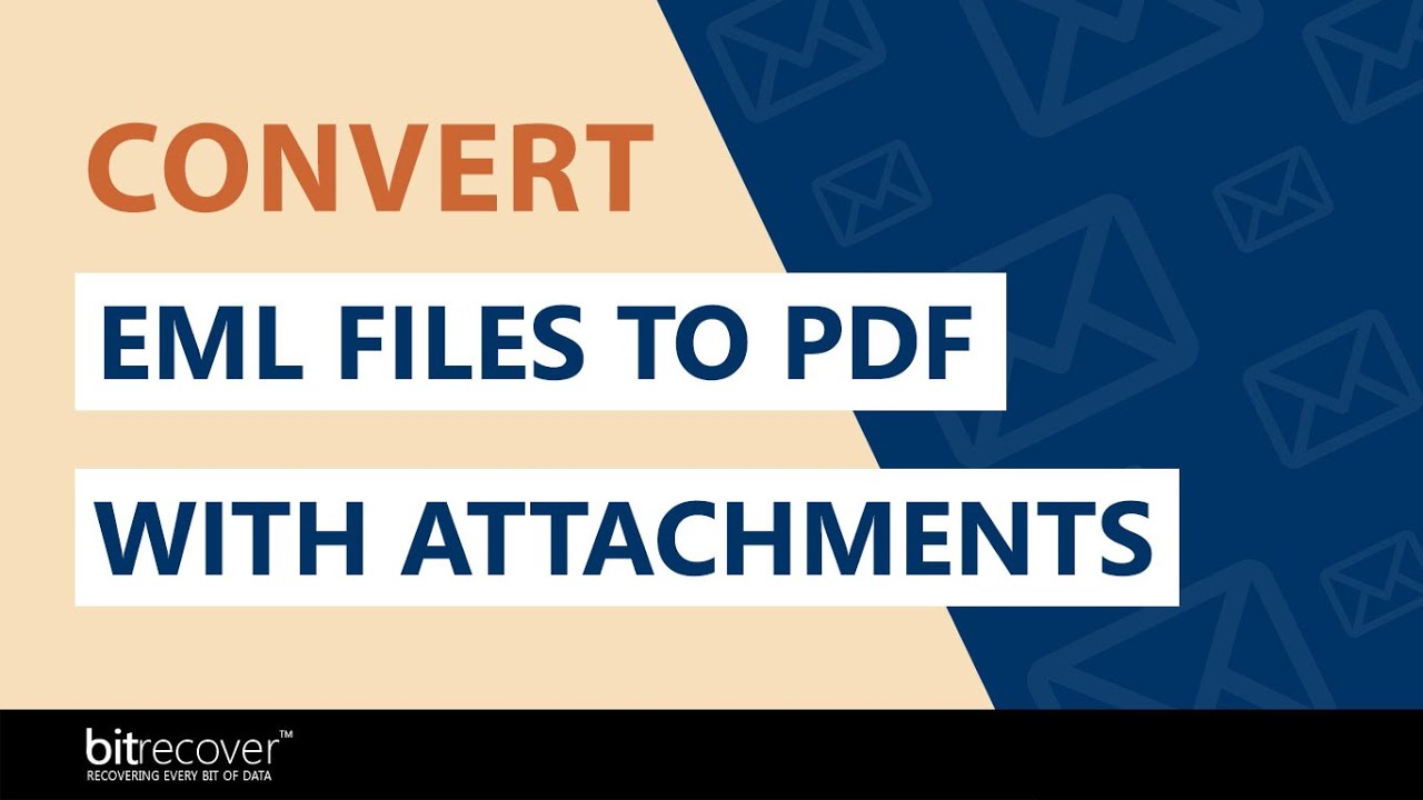 EML to PDF Batch Converter to Bulk Convert EML to PDF File