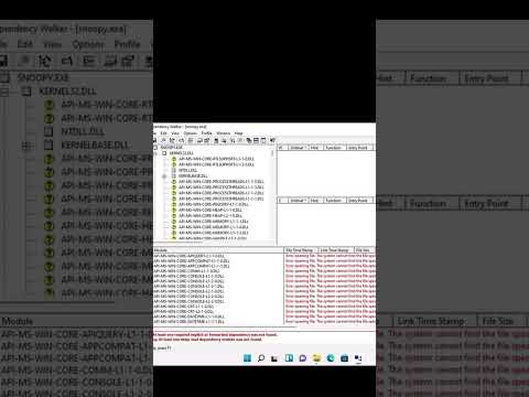 Dependency Walker: Exposing DLL Dependencies Like an Ethical Hacker