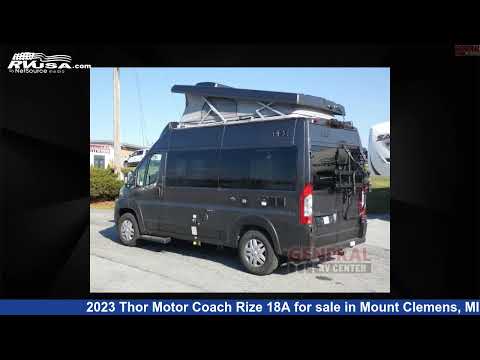 Amazing 2023 Thor Motor Coach Rize 18A Class B RV For Sale in Mount Clemens, MI | RVUSA.com
