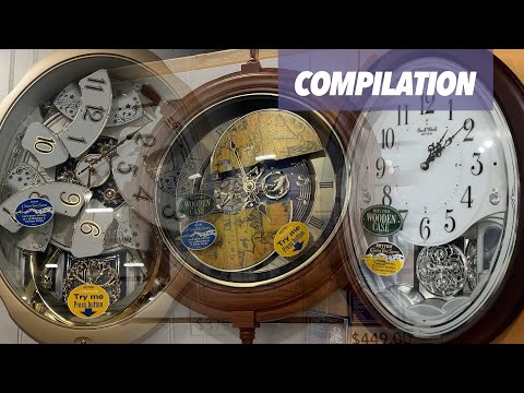 12 Minutes Of Musical Clocks at Time & Optics | Compilation: Volume 11 (からくり時計の編纂)