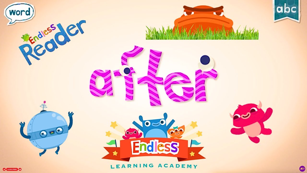 Learn and Play | 'AFTER' with Endless Reader | Educational Fun for Kids
