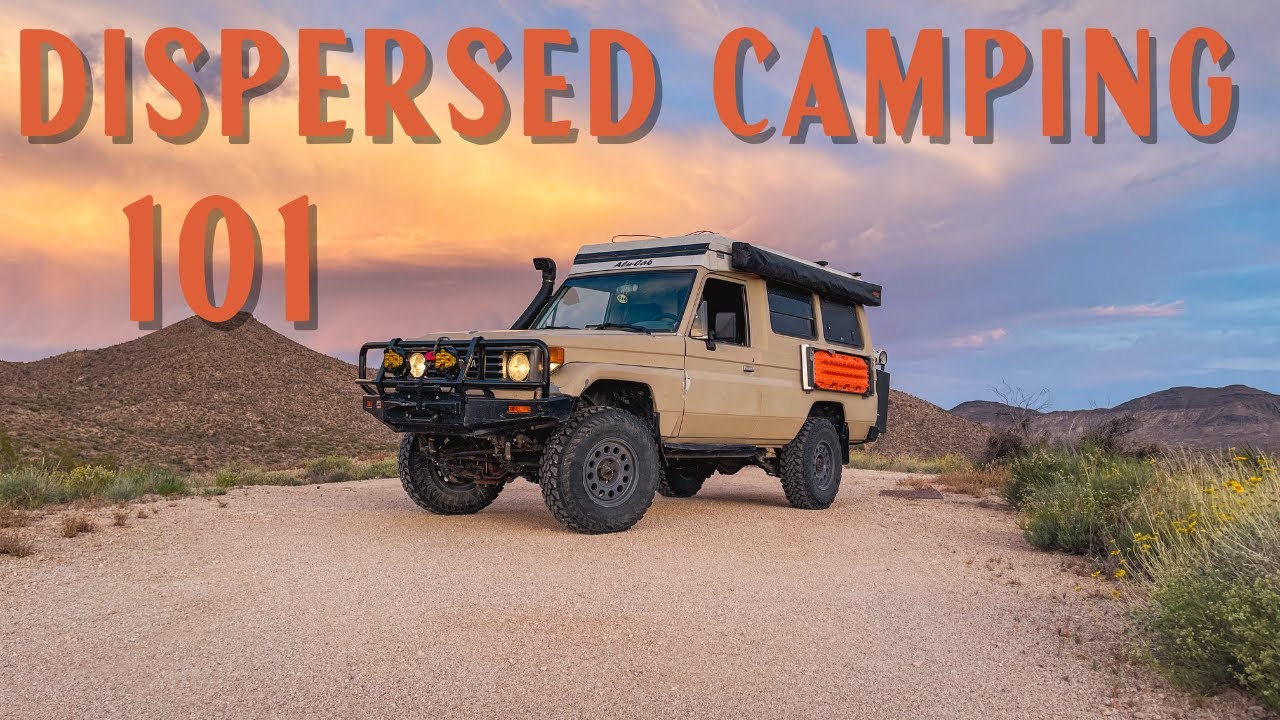 How to Find Dispersed Camping Sites for Beginners
