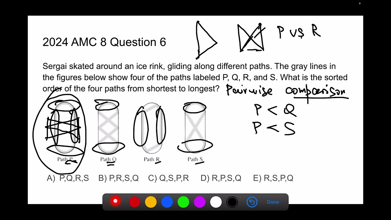 2024 AMC 8 problem 6 solution