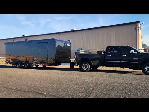 Picking up 3 custom ordered Haulmark trailers