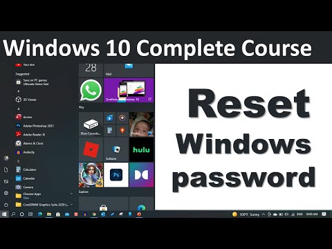 How to Change or reset your Windows password | Urdu/Hindi