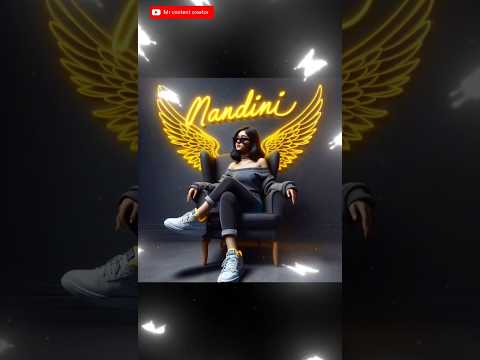Beautiful ai name video || Shorts || Whatsapp status || Comment your name
