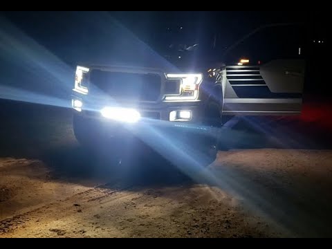 How about a SUPER BRIGHT LIGHT BAR hidden in plain sight!! F150LEDS 20in light bar