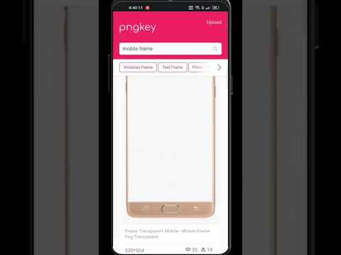 how to download transparent image png android