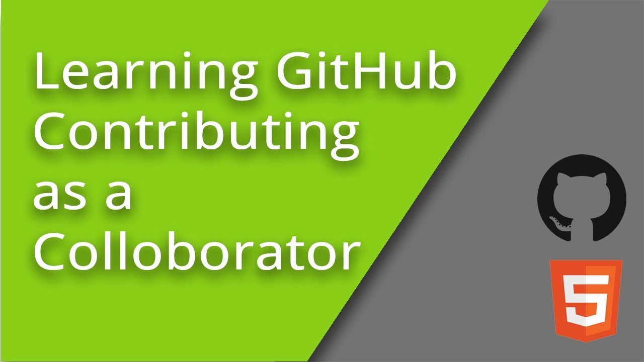 Learning GitHub - Collaborator Contributions