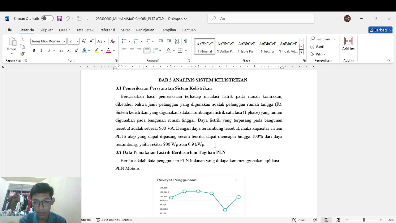 PERANCANGAN SISTEM PLTS ATAP