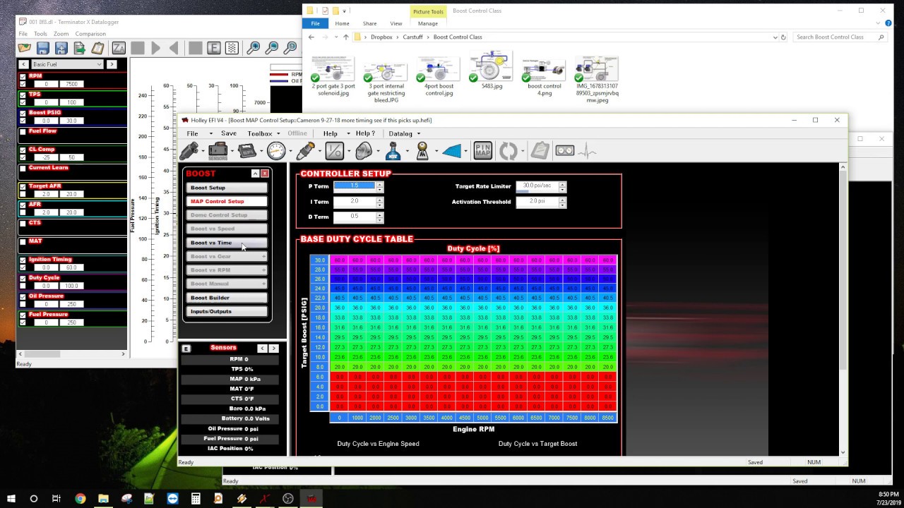 Terminator X closed loop boost control class