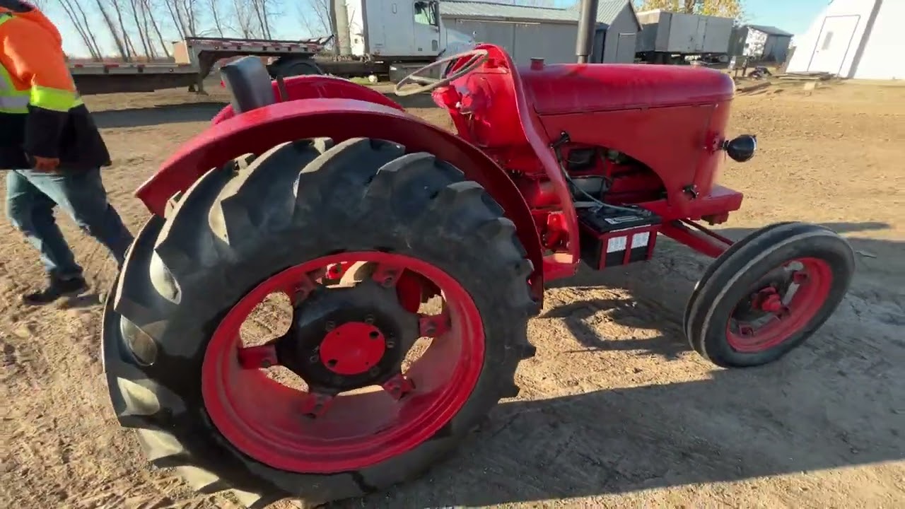 David Brown CropMaster tractor