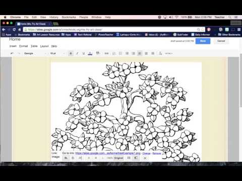 Change the Size of an Image - Google Sites Beginner