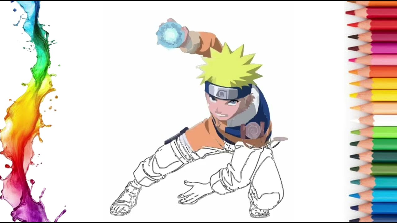 DRAWING TEAM 7 NARUTO | EASY TUTORIAL DRAWING #drawing