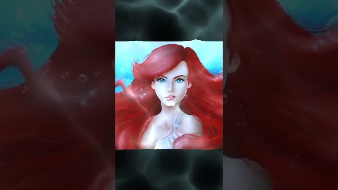 Ariel Asthetic Wallpapers #disneyprincess #ariel #mermaid #animationvideo #kidsshortvideos #viral