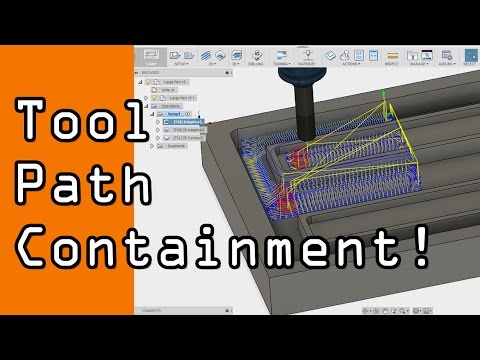 Machining Large Parts in Fusion 360 using Toolpath Containment! - NYC CNC