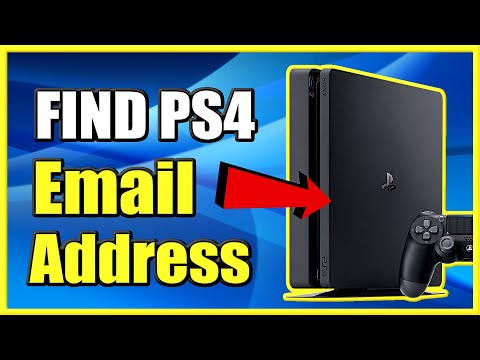 How to FIND PSN Account Email Address on PS4 (Fast Method!)