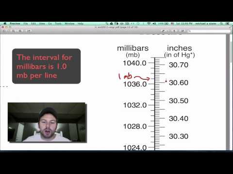 Meteorology p3 - Air Pressure ESRT