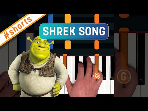 EASY song from SHREK anyone can play! #shorts