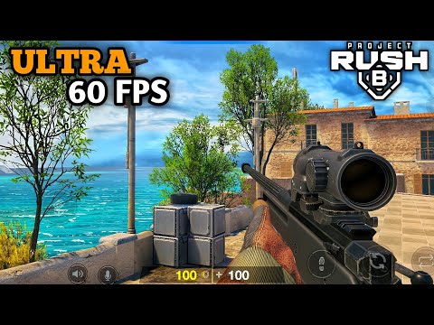 Makin Keren!! - Game FPS Android Mirip Valorant & CS GO - Project RushB New Beta | Ultra Graphics