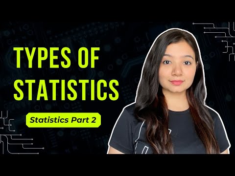 Types of Statistics Video Lecture - Crash Course for GATE Data Science and Artificial ...