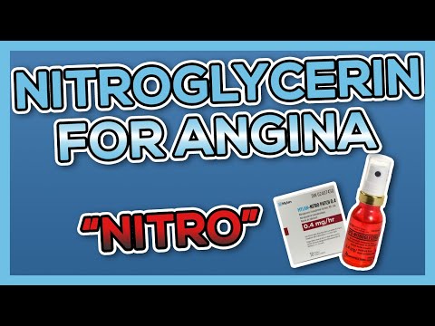 Nitroglycerin (Nitro) Nursing Drug Card (Simplified) - Pharmacology