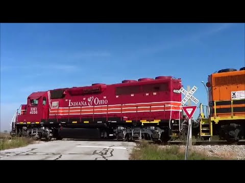 IORY 4036 CF&E Railroad LIVW Train GP40