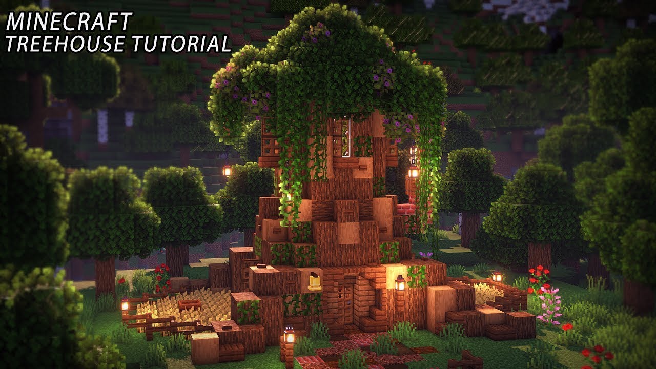 Minecraft: How to Build a Treehouse - Minecraft Builders