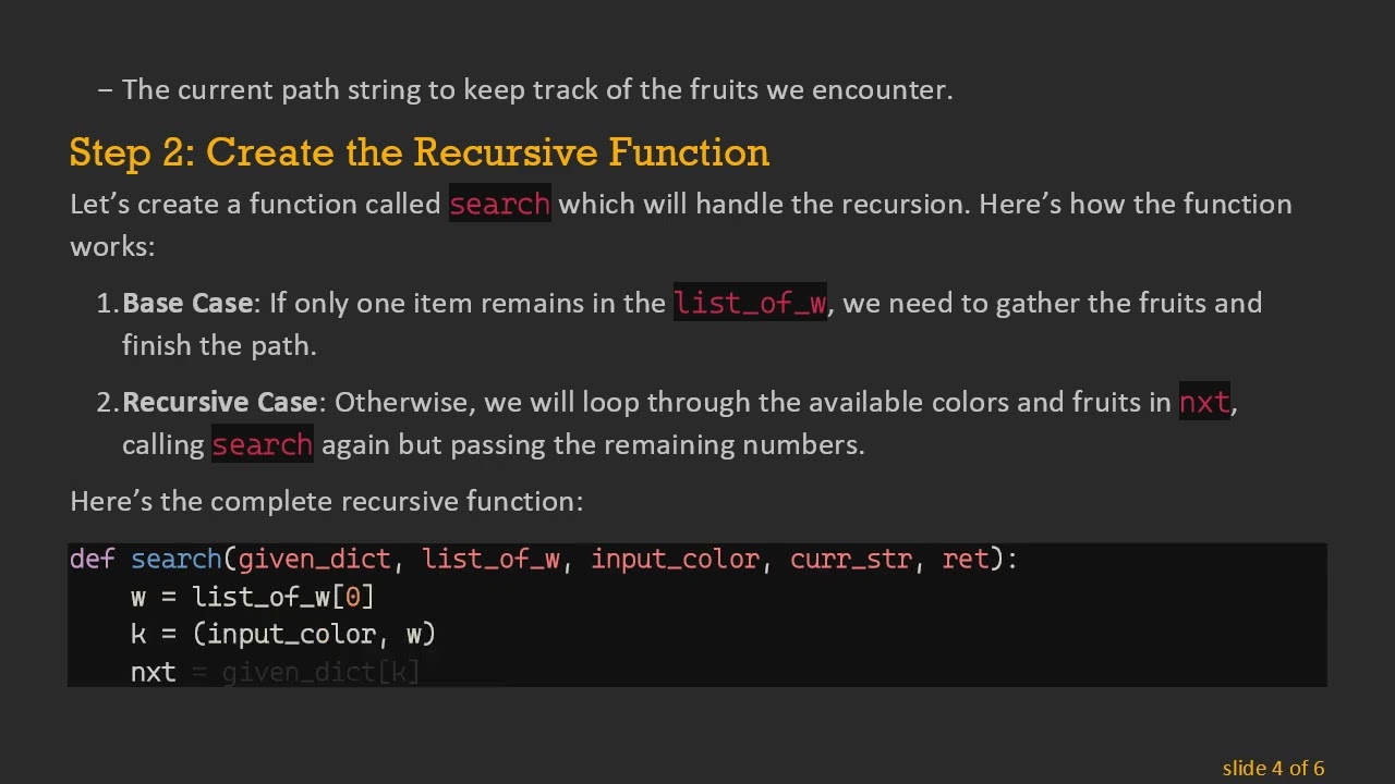 Finding All Possible Paths in a Dictionary Using Recursion in Python