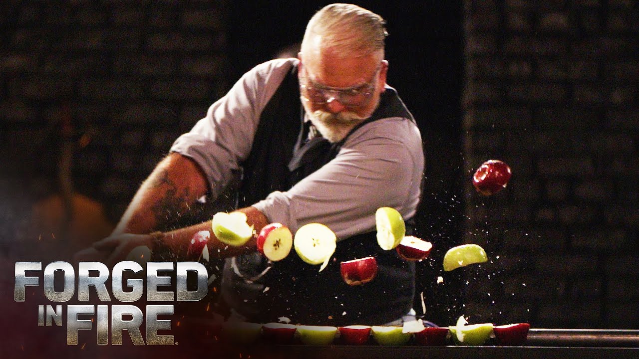 Slicing Apples Like a REAL Fruit Ninja (Season 6) | Forged in Fire