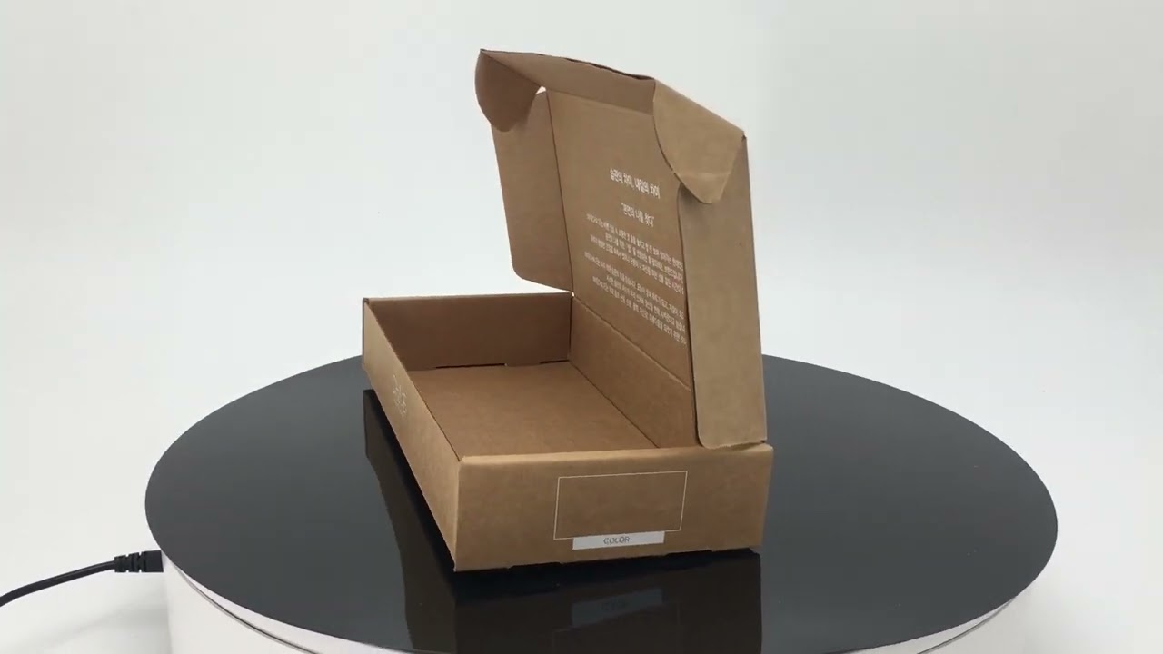 Custom eco-friendly material packaging box cardboard simple printing corrugated paper box
