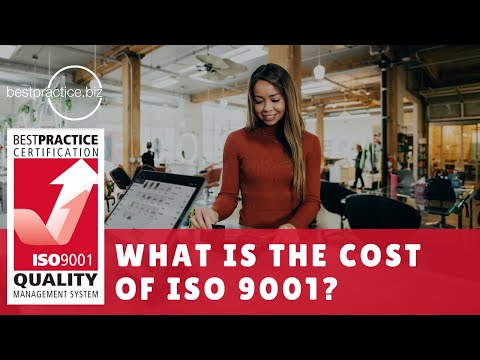 What Is The Cost of ISO 9001?
