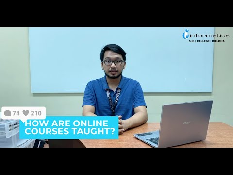 Informatics Online Schooling FAQ - How are online courses taught at Informatics?