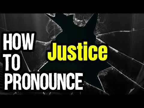 How To Pronounce Justice? (CORRECTLY) Meaning & Pronunciation