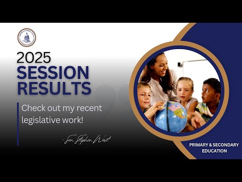 2025 Session Results - SB 207 Summary, Sen. Stephen West